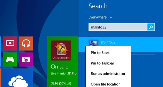 Cum sa deschideti System Information Panel in Windows 8 - IT Blog ...