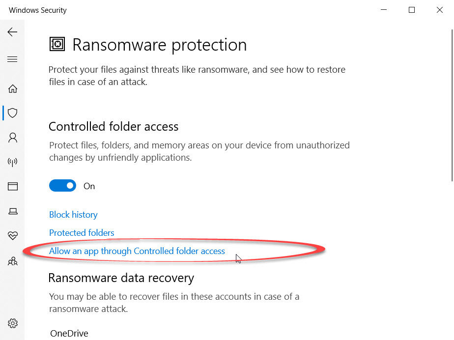 Cum se activeaza protectia Ransomware in Windows 10 - IT Blog articole ...